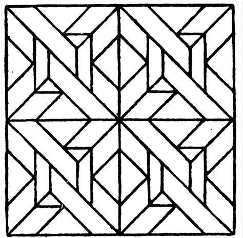 Quilt Coloring Page