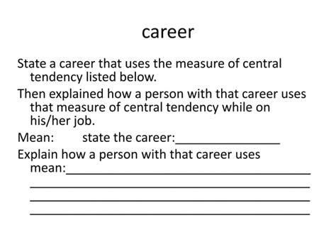 Data Analysis Study Guide Ppt
