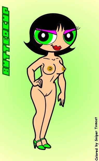 Rule 34 Black Hair Bottomless Breasts Buttercup Powerpuff Girls