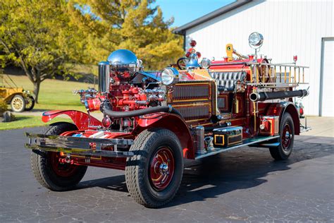 1926 Ahrens Fox Mx4 Pumper Fire Truck