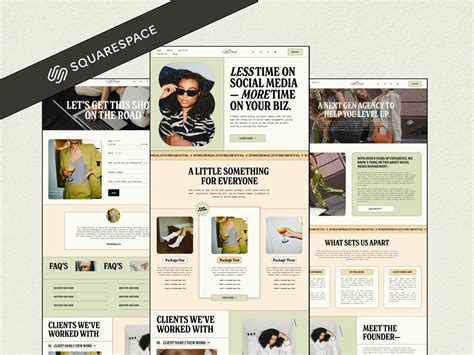 Virtual Assistant Template Squarespace 71 Website Agency Website