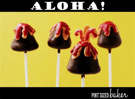 Volcano Cake Pops • Pint Sized Baker