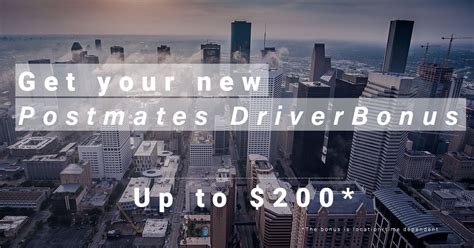 Postmates Referral Code Houston Sign Up Bonus