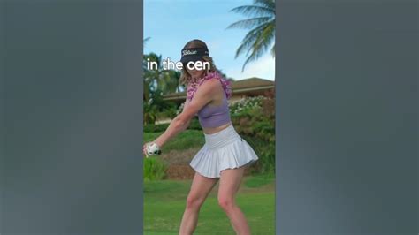 Grace Charis Golf Swing In Slow Motion Shorts Gracecharis Golfswing