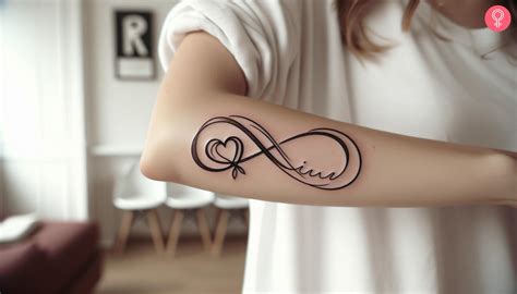 8 Awesome Infinity Heart Tattoo Designs And Ideas With Meanings