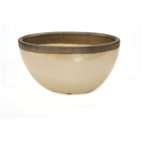 Small Earthenware Oval Vase With Shellish Sand Glaze Distinctive Designs