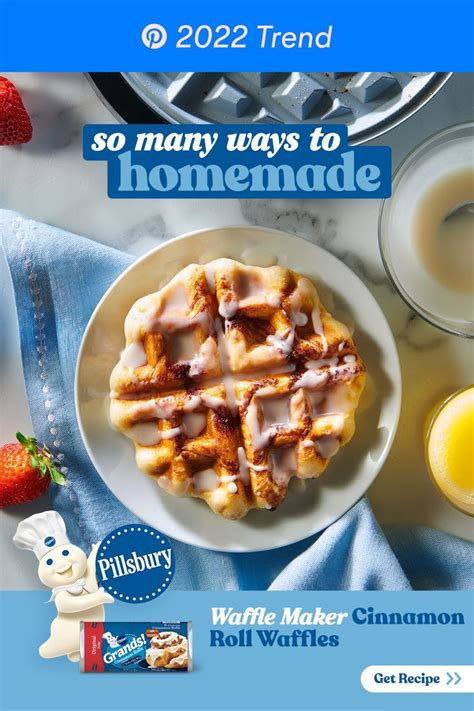 Cinnamon Roll Waffles with Cream Cheese Glaze | Recipe | Waffle maker recipes, Cooking and ...