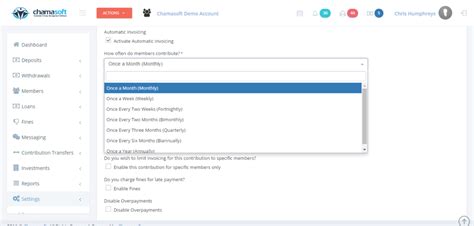 Creating A Contribution Invoice Chamasoft