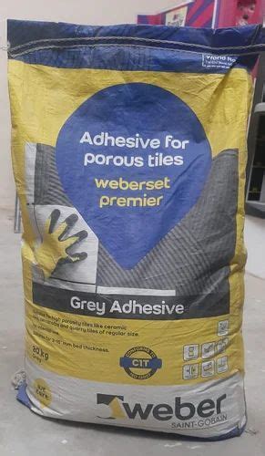 Weber Set Premier Tile Adhesives At ₹ 250bag वेबर टाइल गोंद In