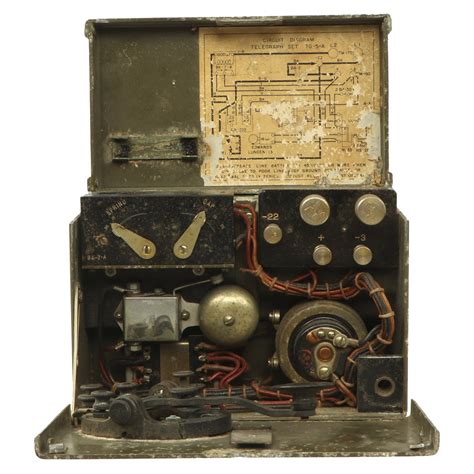 Original Wwii Us Army Signal Corps Telegraph Set Tg 5 A By The Allen