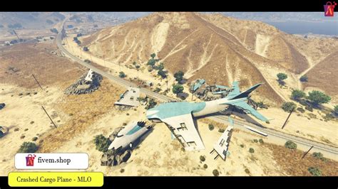 Crashed Cargo Plane Fivem Fivem Plane Modding Youtube