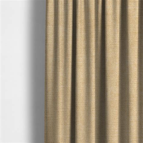 Earley Soft Matt Velvet Chenille Furnishing Upholstery Fabric In Beige