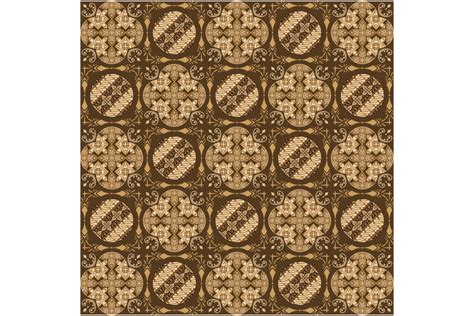 Vintage Circle Motifs On Batik Design Graphic By Cityvector91 · Creative Fabrica