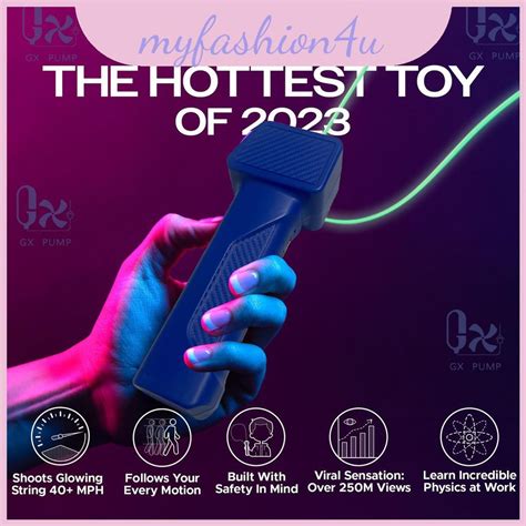 Led สีสัน Zipstring ของเล่นพลาสติกมือถือปรับความเร็ว Looplasso เชือก Launcher Shopee Thailand