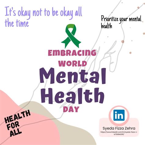 muhammad fayzan on linkedin worldmentalhealthday endthestigma