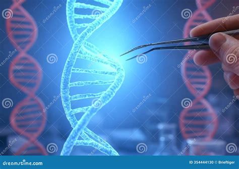 Crispr Technology In Dna Research Medical Innovation Study Stock