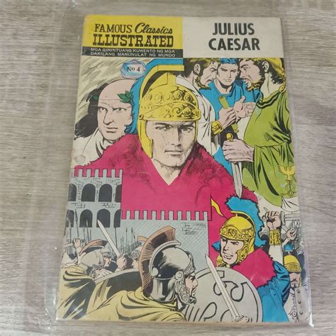 Classics Illustrated Julius Caesar Tagalog Language G Miranda And Sons Philippine Edition