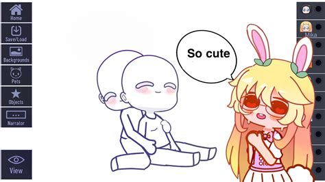 Cute Couple Pose In Gacha Club We Didnt Know About Hack 😭 Youtube