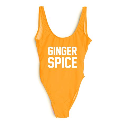 Ginger Spice Swimsuit Private Party