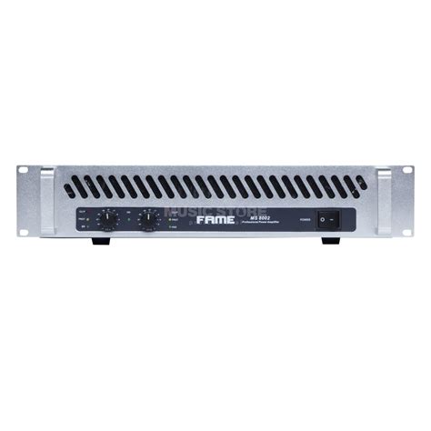 Fame Audio Ms 8002 Amp 2x 820w 4 Ohm Music Store Professional