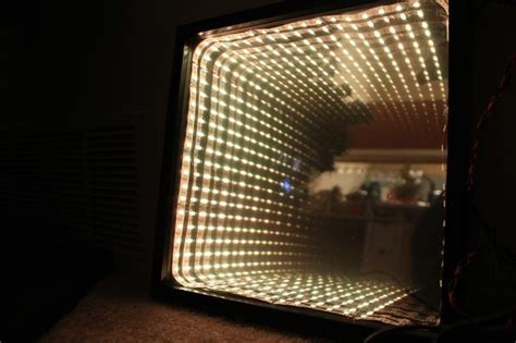 Chromatic Temperature Display Arduino Controlled Rgb Led Infinity Mirror