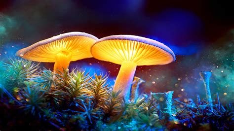 Psychedelic Mushroom Wallpaper 1920x1080
