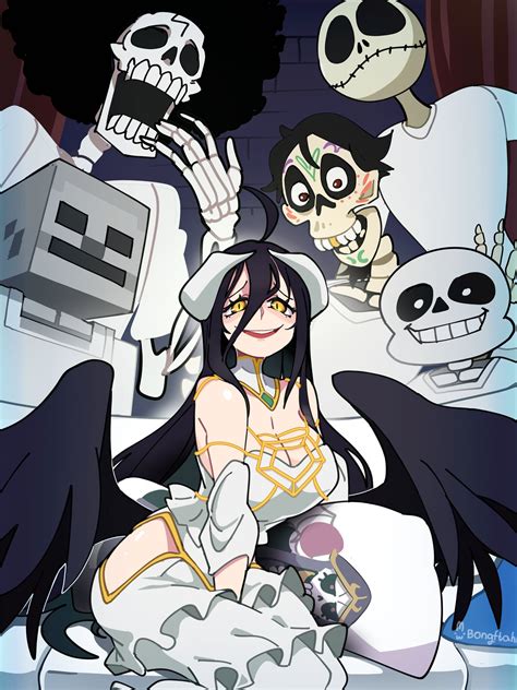 Albedo Альбедо Floor Guardian Overlord Overlord Anime