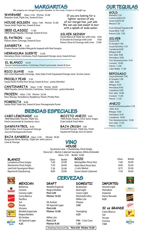 Mica Joy Tower 7 Menus September 2011