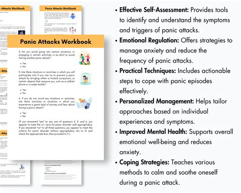 Panic Disorder Education And Worksheet Bundle Anxiety Trackers