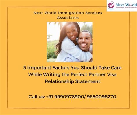 Writing The Perfect Partner Visa Relationship Statement For Australia Spouse Visa Ppt