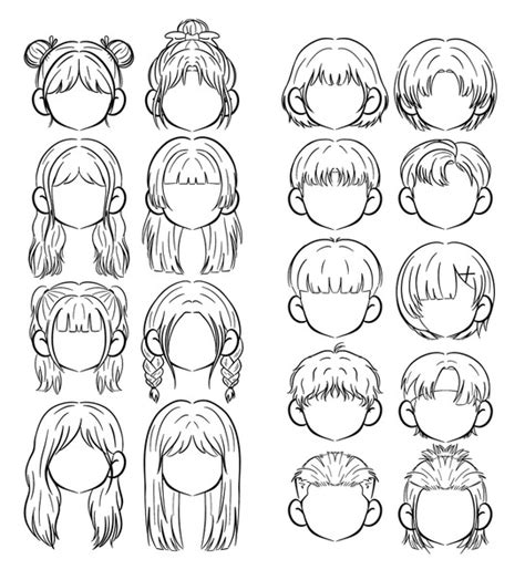 Chibi Hairstyles Female