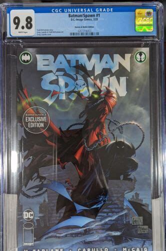 Batman Spawn 1 2023 Dc Image Comics Barnes And Noble Variant Cgc 98