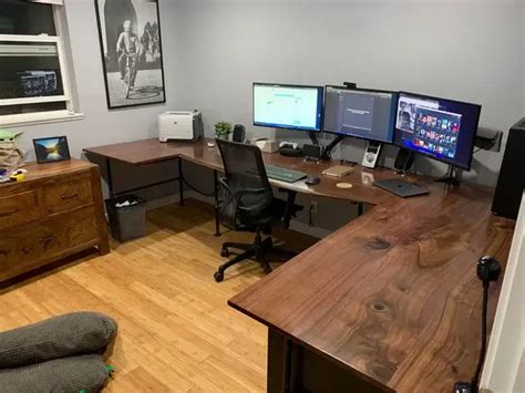 Best Type Home Office Desk For Dual Monitor Setup A Guide
