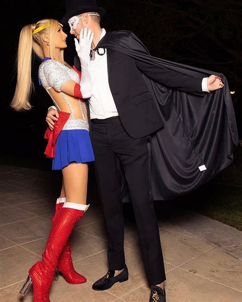 Paris Hilton Cosplay Sailor Moon And Captain Marvel For Halloween 2022