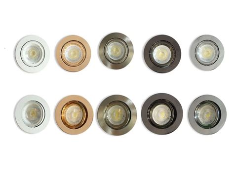 Recessed Ceiling Light Fitting Gu10 Led Downlight Twist Lock Dimmable Spotlight £3 75 Picclick Uk