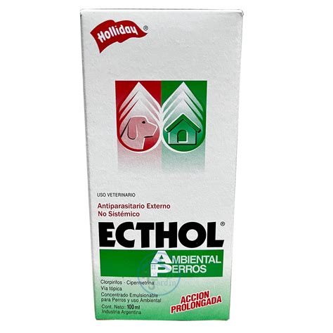 Ecthol Antiparasitario No Sistemico Liquido 100ml Hogarjardín