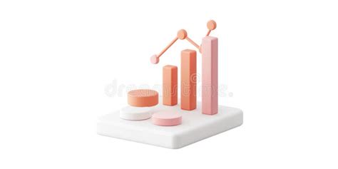 3d Bar And Line Graph Base Data Visualization And Business Analytics