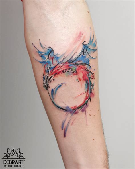 Sacred Joanne 57 Stunning Ouroboros Tattoos That Represent Eternal Life