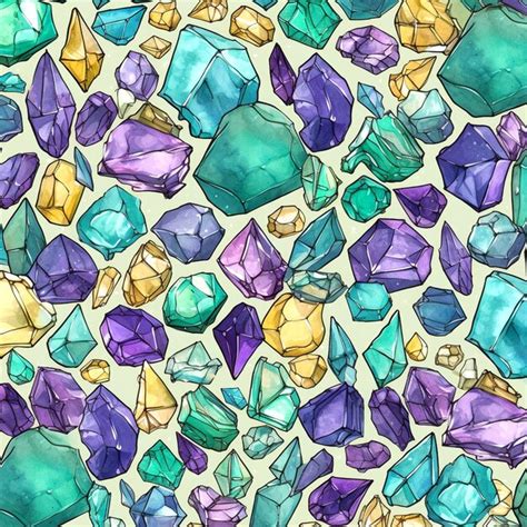74000 Gems Pattern Pictures