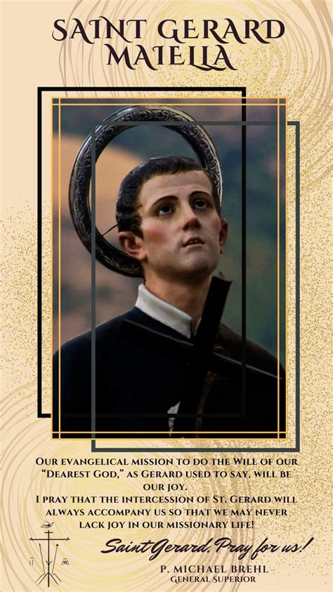 Saint Gerard Facts At Kathryn Rodrigues Blog