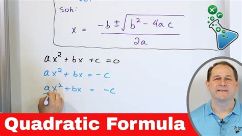 Learn The Quadratic Formula In Algebra Examples And Practice Youtube