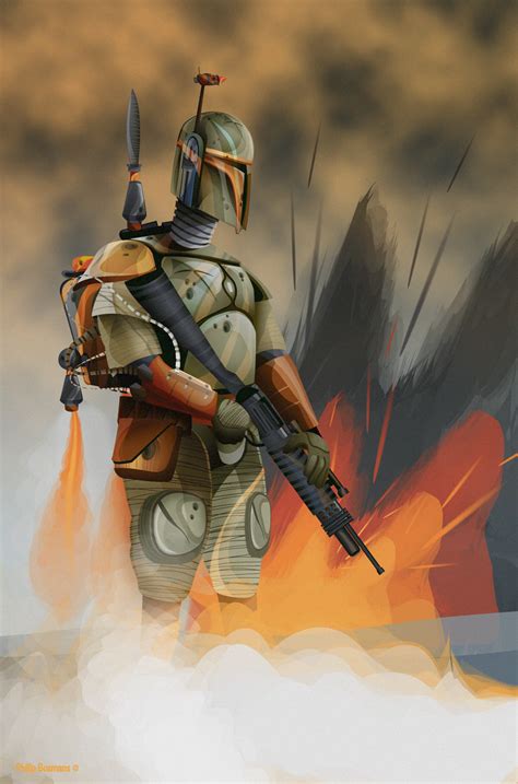 Boba Fett Bounty Hunter On Behance