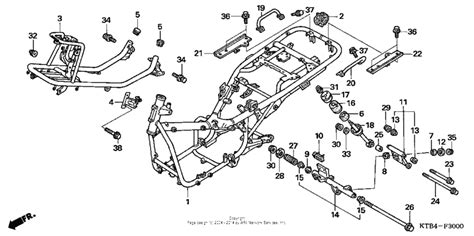 Frame For 2006 Honda Ps250 Ps250 Big Ruckus Usa Sales Region