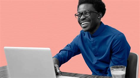 Computer Person Wearing Glasses Computer Person Wearing Glasses