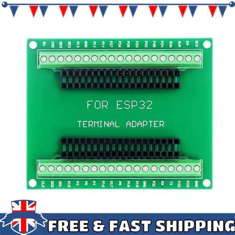 Esp32 Breakout Board Esp Wroom 32 Gpio 1 Into 2 Module Wifi Bluetooth Compatible £649 Picclick Uk