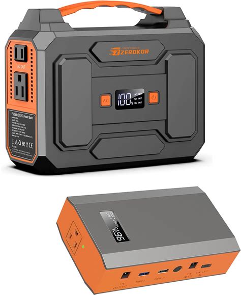 Zerokor Mini Power Station 100w146wh And 65w888wh Portable Laptop Charger