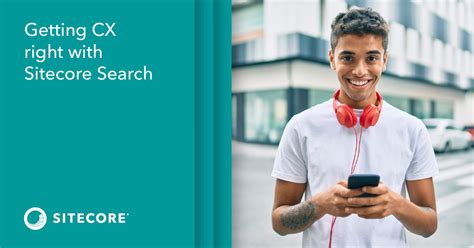 sitecore on linkedin getting cx right with sitecore search