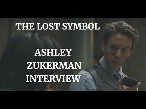 The Lost Symbol Ashley Zukerman Interview 2021 Youtube