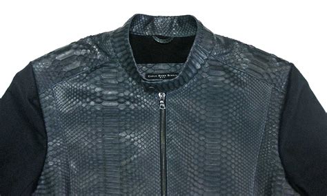 The Ultimate Luxury Is A Bespoke Python Skin Jacket