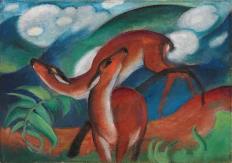 „das Reh Fühlt“ Wildes Bayern Führung Im Franz Marc Museum Wildes Bayern E V